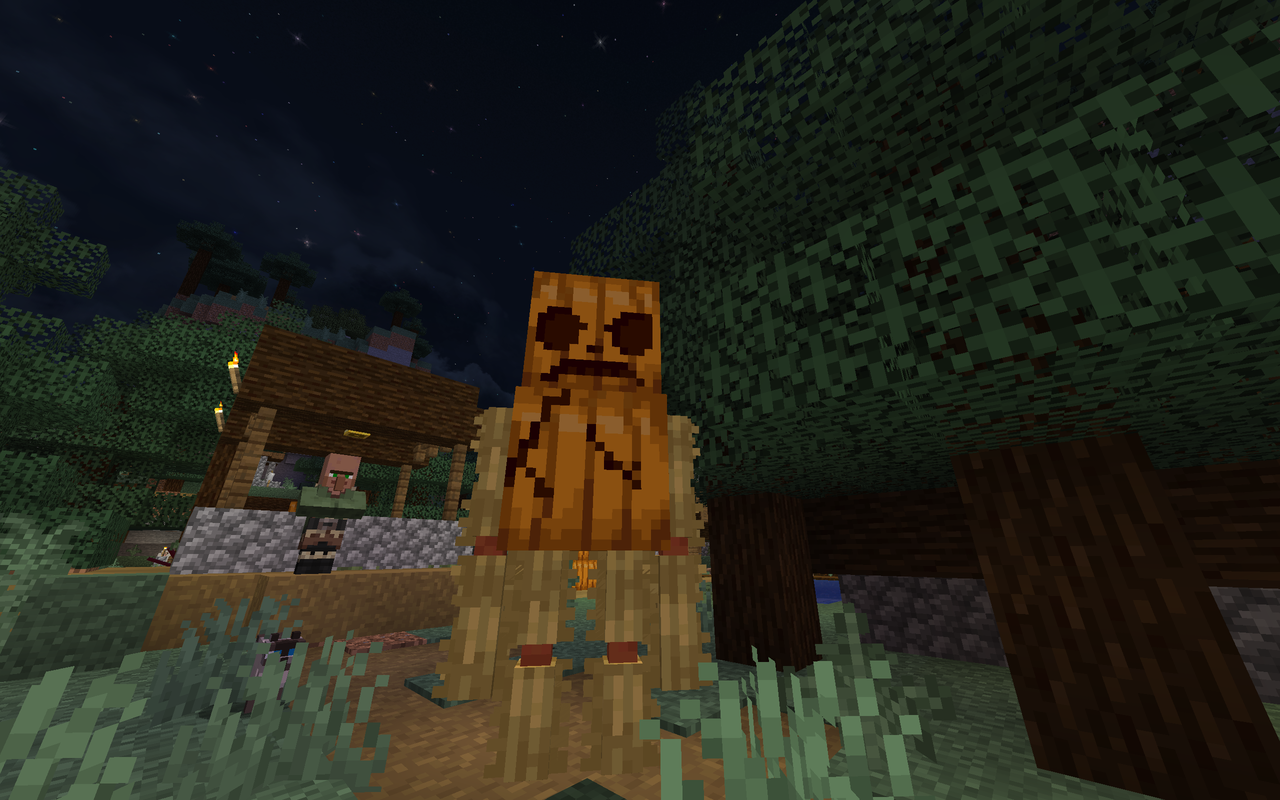 Spooky Golems! Minecraft Texture Pack