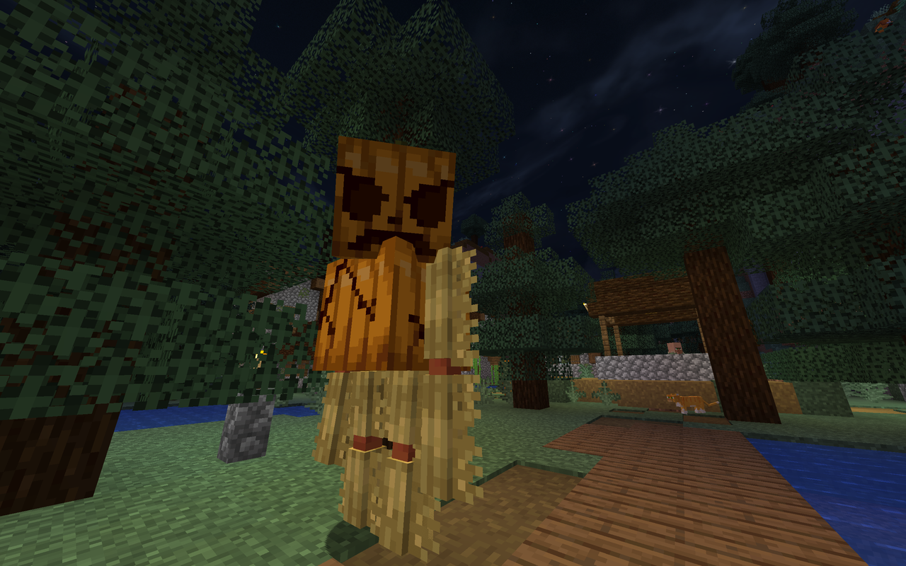 Spooky Golems! Minecraft Texture Pack