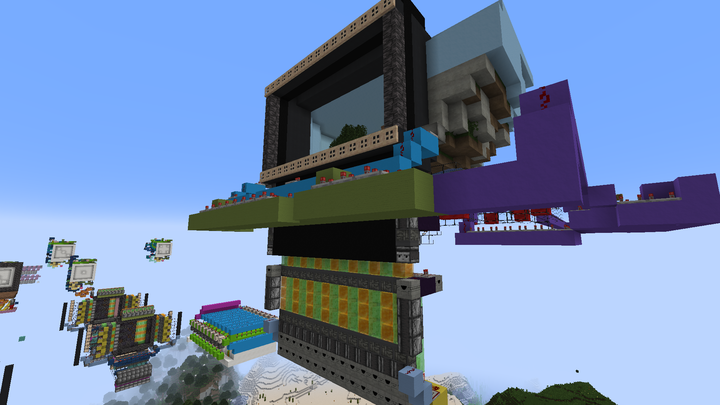 Modern redstone house Minecraft Map