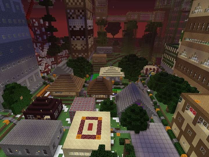 The Old Island Village Before Wipe-Minerealm Minecraft Map