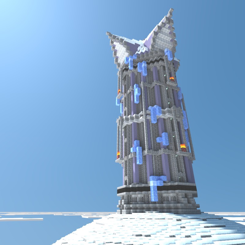 Skyward Frostpike Minecraft Map