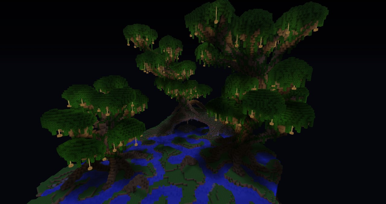 Overgrown (OITC) map for Crewniverse server Minecraft Map