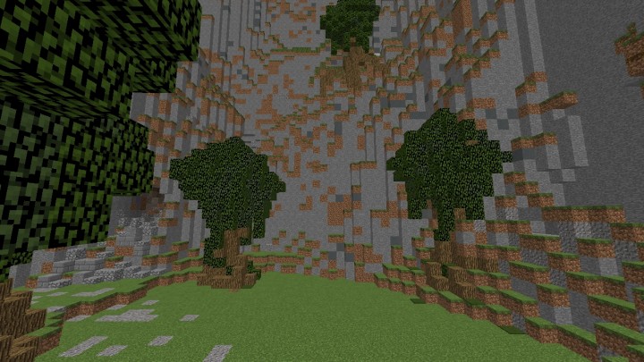 Hand-Made Trees Minecraft Map