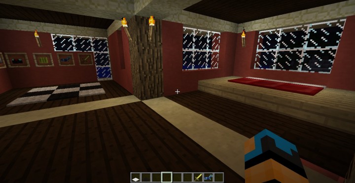 Vanilla Adobe modern house Minecraft Map