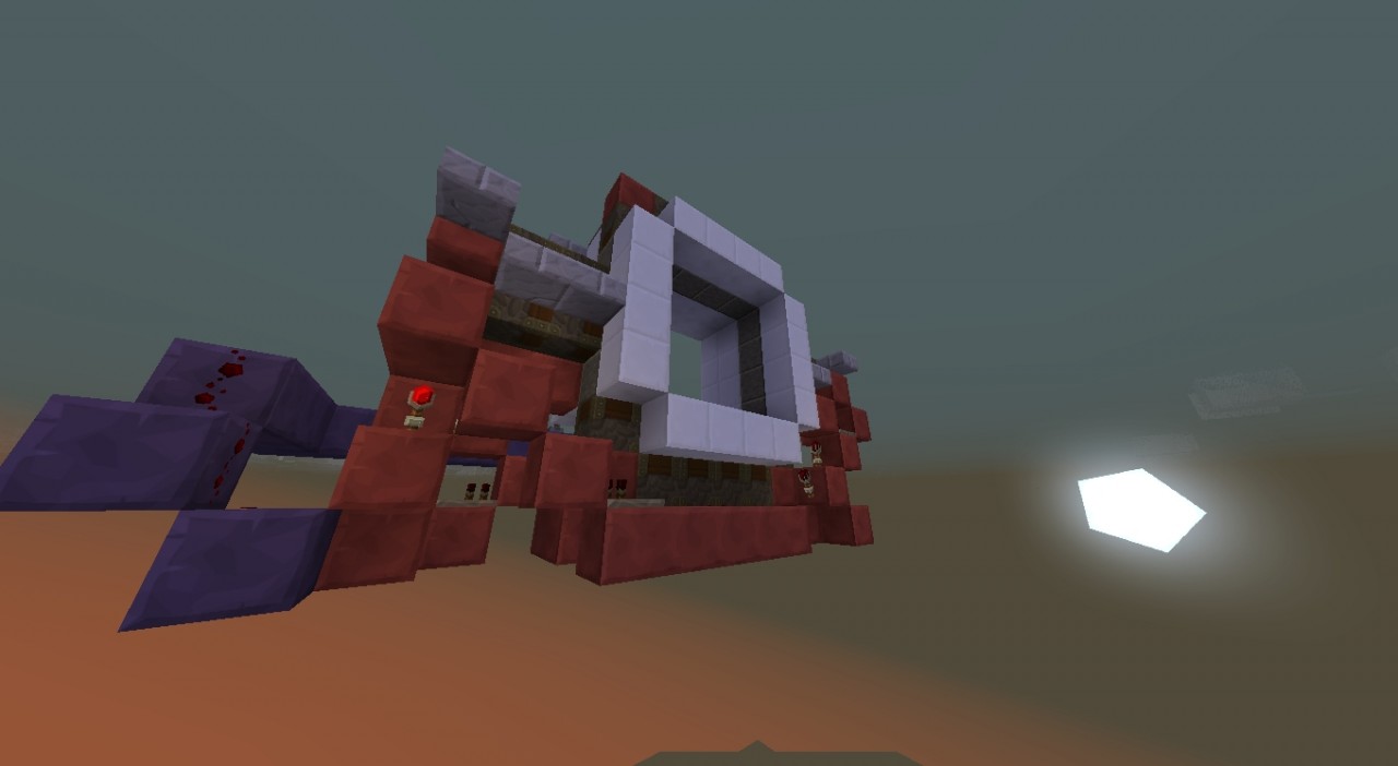 4x4 piston door Minecraft Map