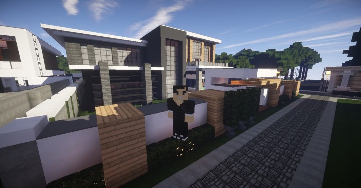 Blox : Modern House Minecraft Map