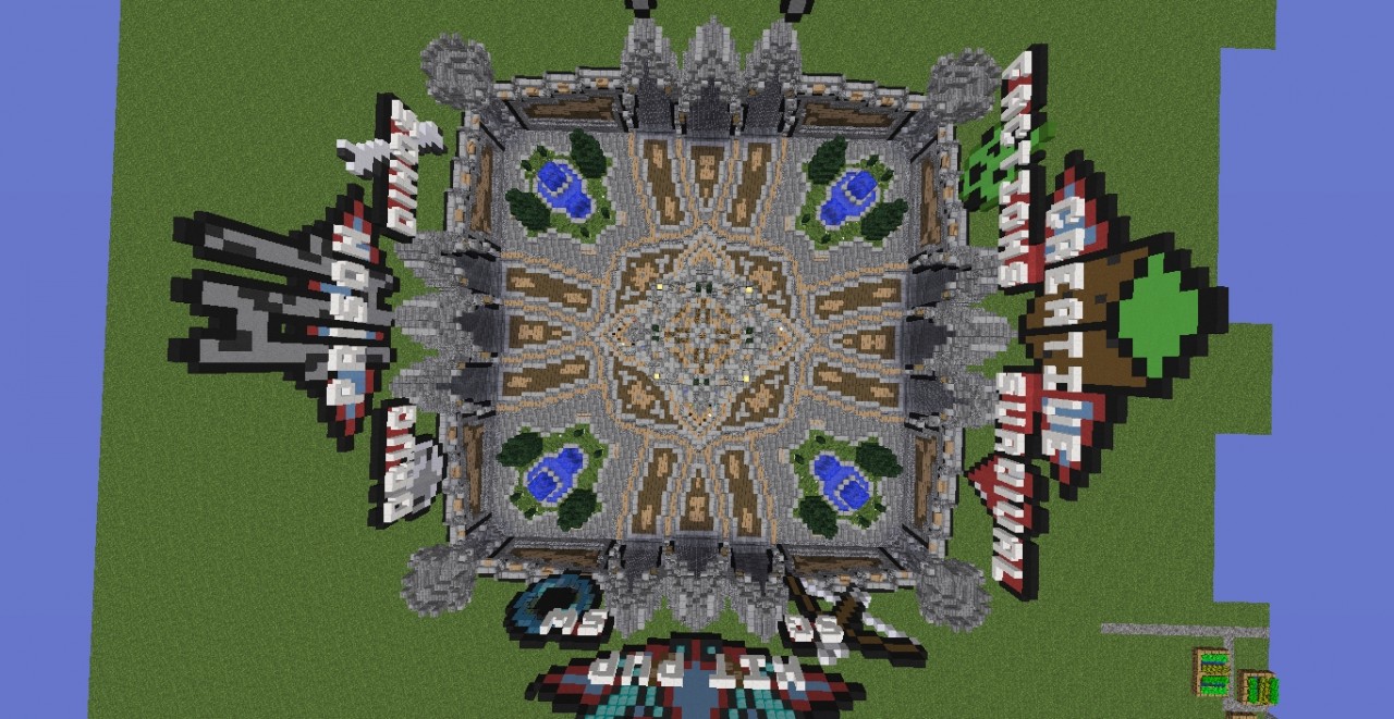 Server Hub Minecraft Map
