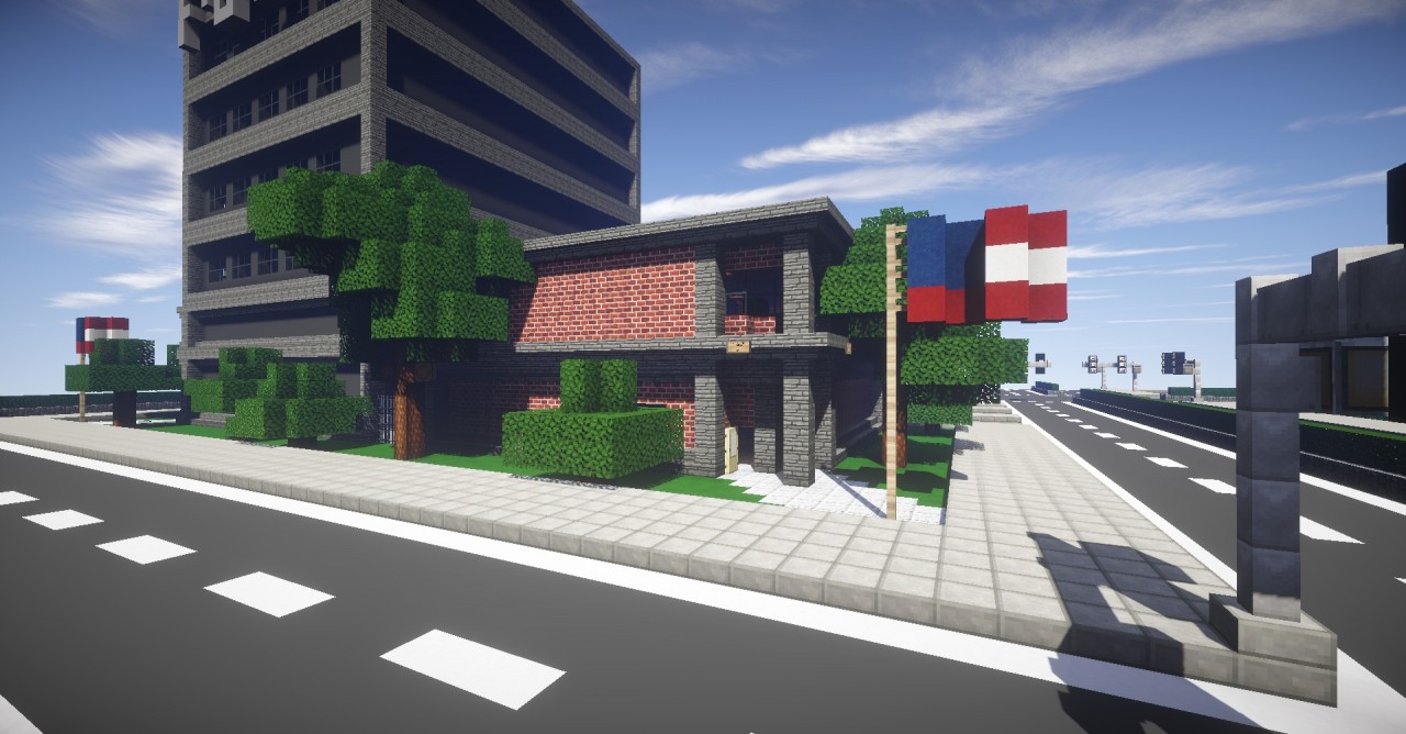 Ultra City Fire Station (Capitol) Minecraft Map