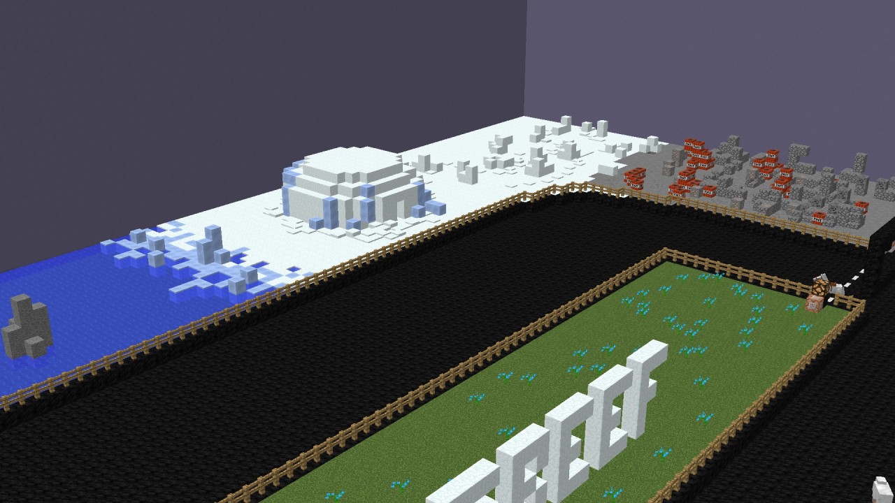 Horse Racing Minecraft Map