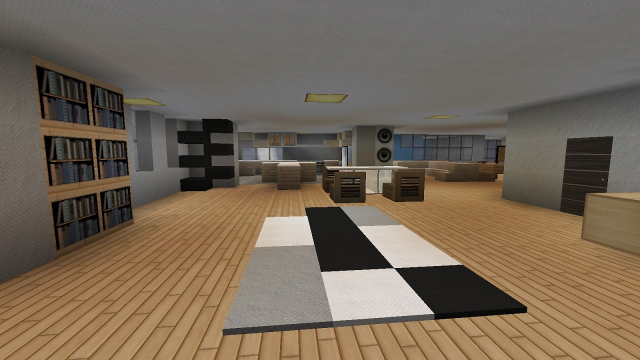 Modern Resort (furnished) Minecraft Map