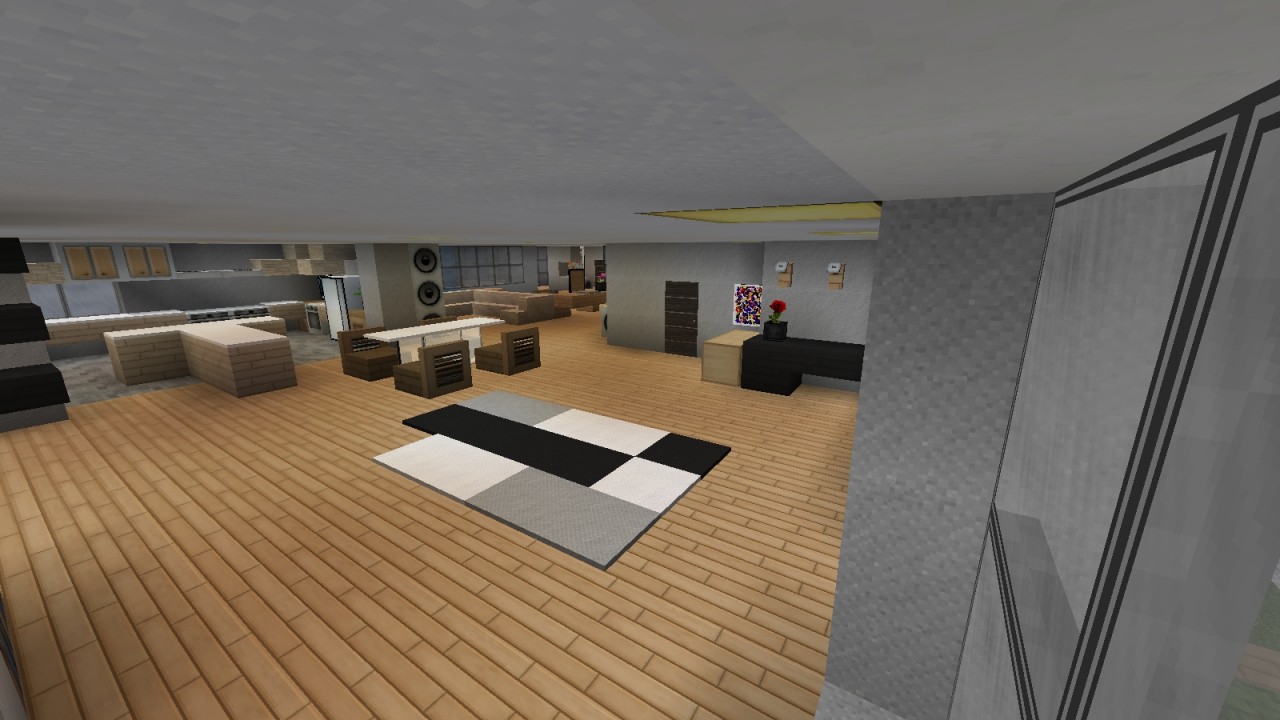 Modern Resort (furnished) Minecraft Map