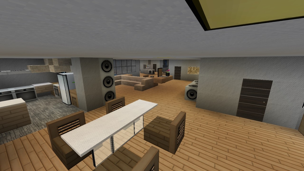 Modern Resort (furnished) Minecraft Map