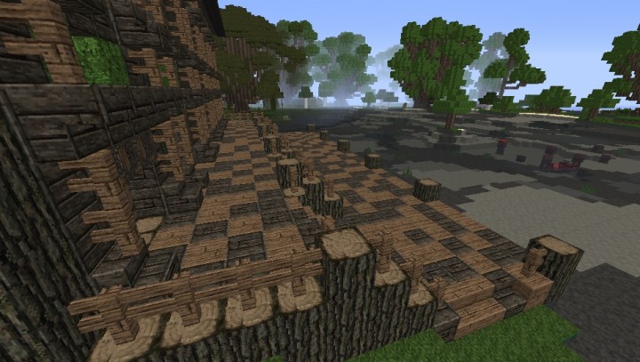 Swamp house - Casa del pantano Minecraft Map