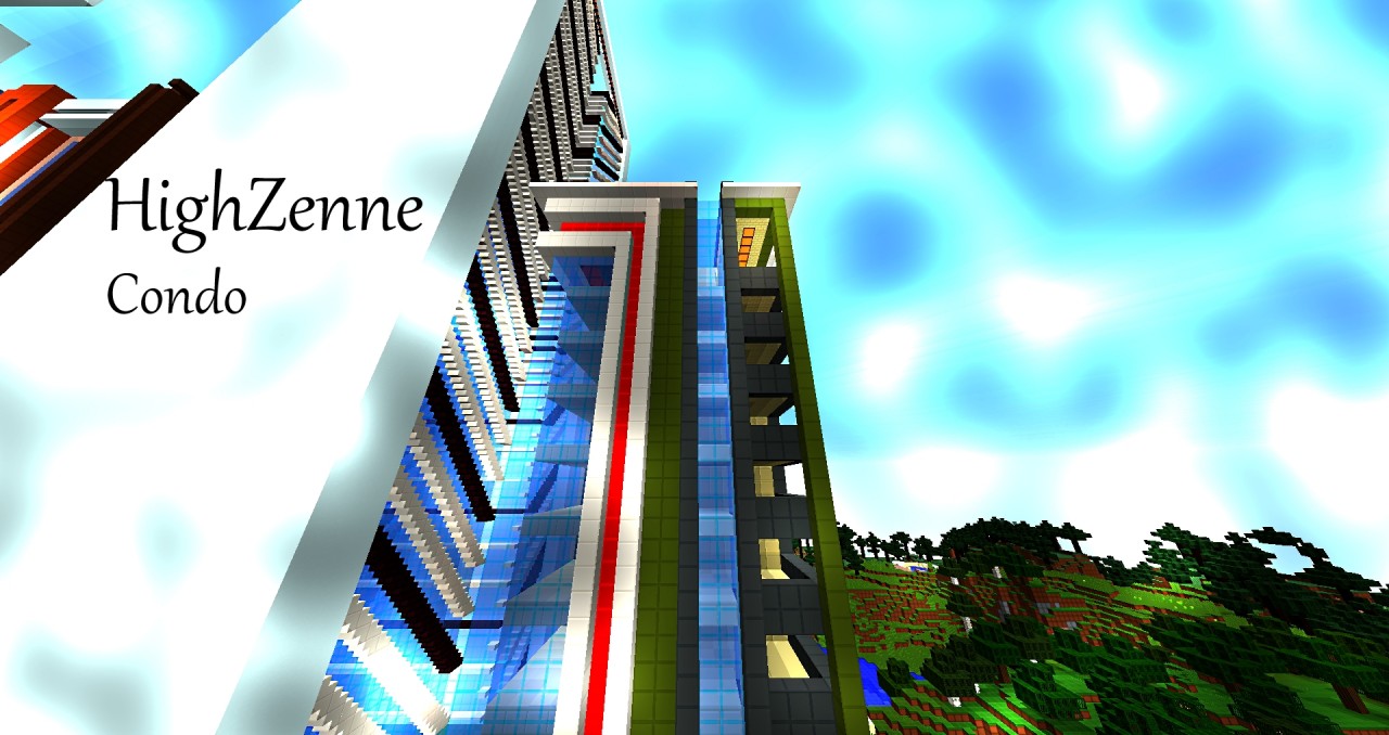 HighZenne-----Modern Minecraft Condo Minecraft Map