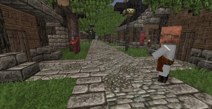 Villager Town Makeover Minecraft Project