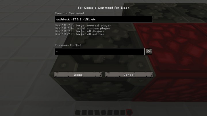 Command Block Redstone Clock Minecraft Map