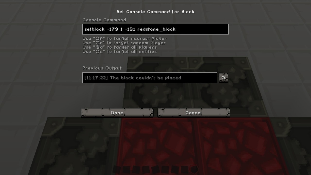 Command Block Redstone Clock Minecraft Map