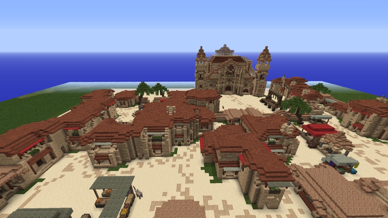 Frontiers Build Minecraft Map