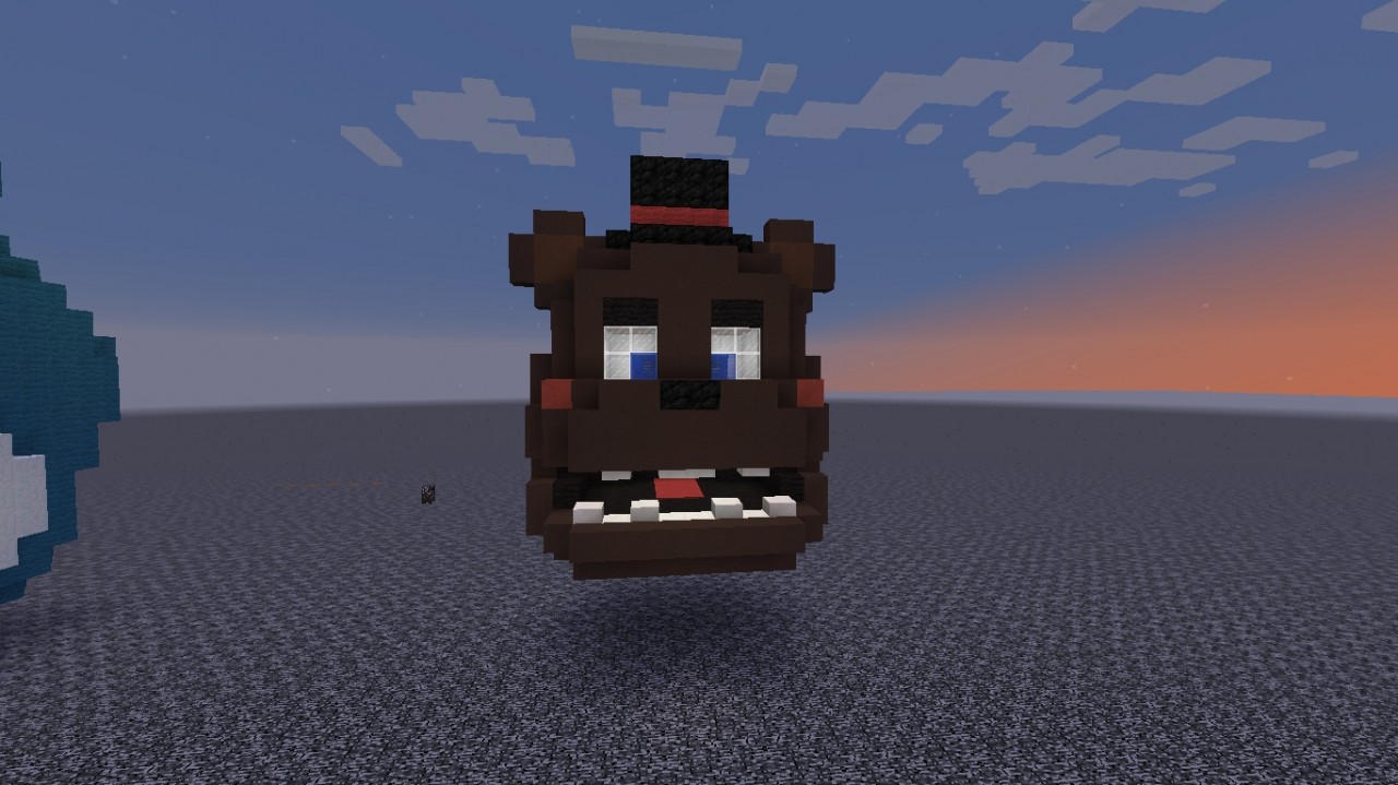 FNAF 1 & 2 Heads Minecraft Map