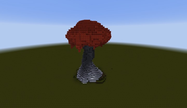 Giant mushroom Minecraft Map