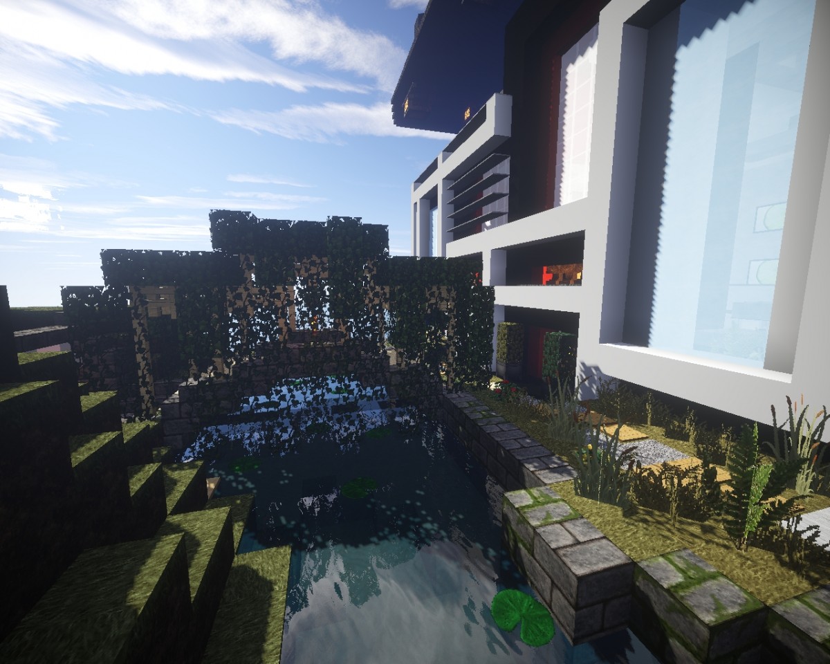 Seashore Modern House Minecraft Map