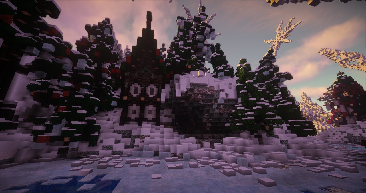 Santa is running late | Awakened Blocks Minecraft Map