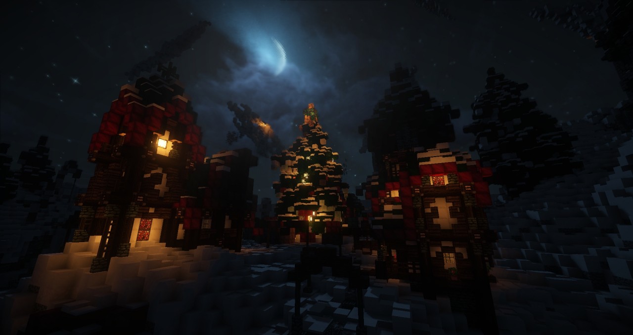 Santa is running late | Awakened Blocks Minecraft Map