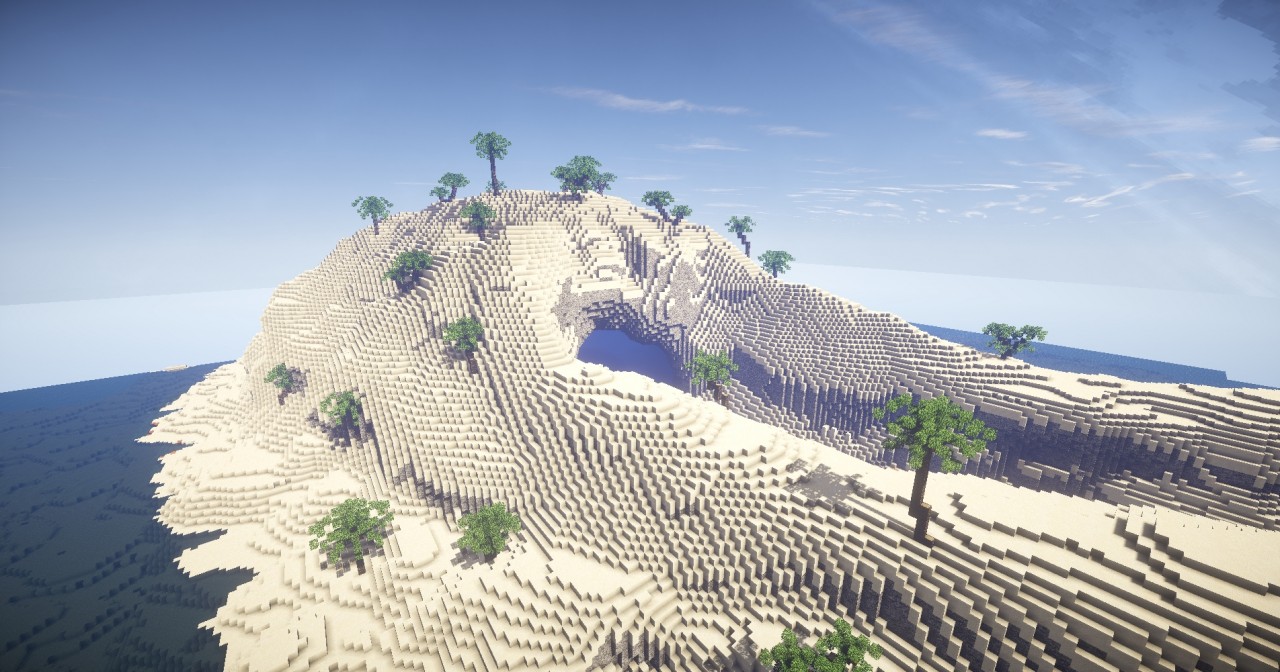 Karibik / Beach Terraform Minecraft Map