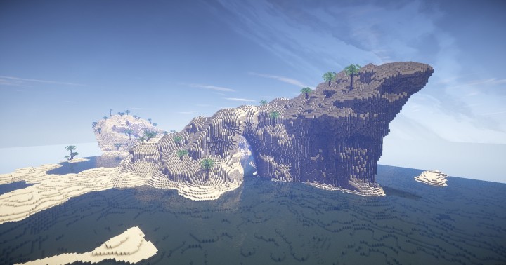 Karibik / Beach Terraform Minecraft Map