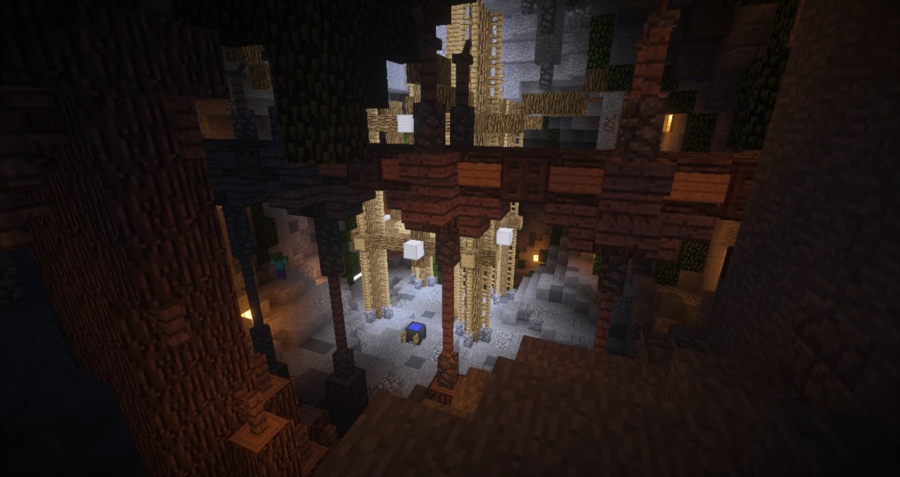 Epic PVP Server Spawn Minecraft Map