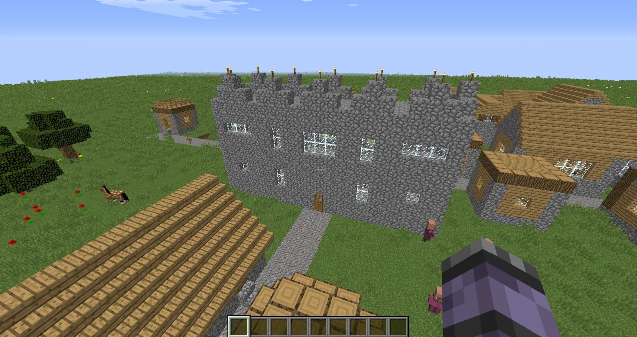 Super flat survival 1.8+ Minecraft Map