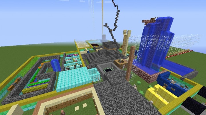 The Fair (Made by my cousin!) Minecraft Map