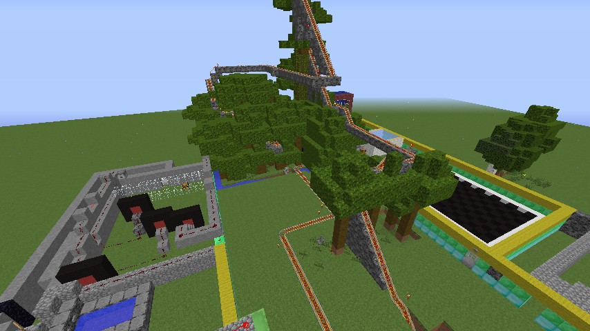 The Fair (Made by my cousin!) Minecraft Map