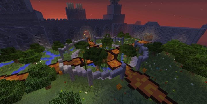 Spawn Area Minecraft Map