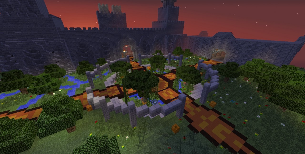 Spawn Area Minecraft Map