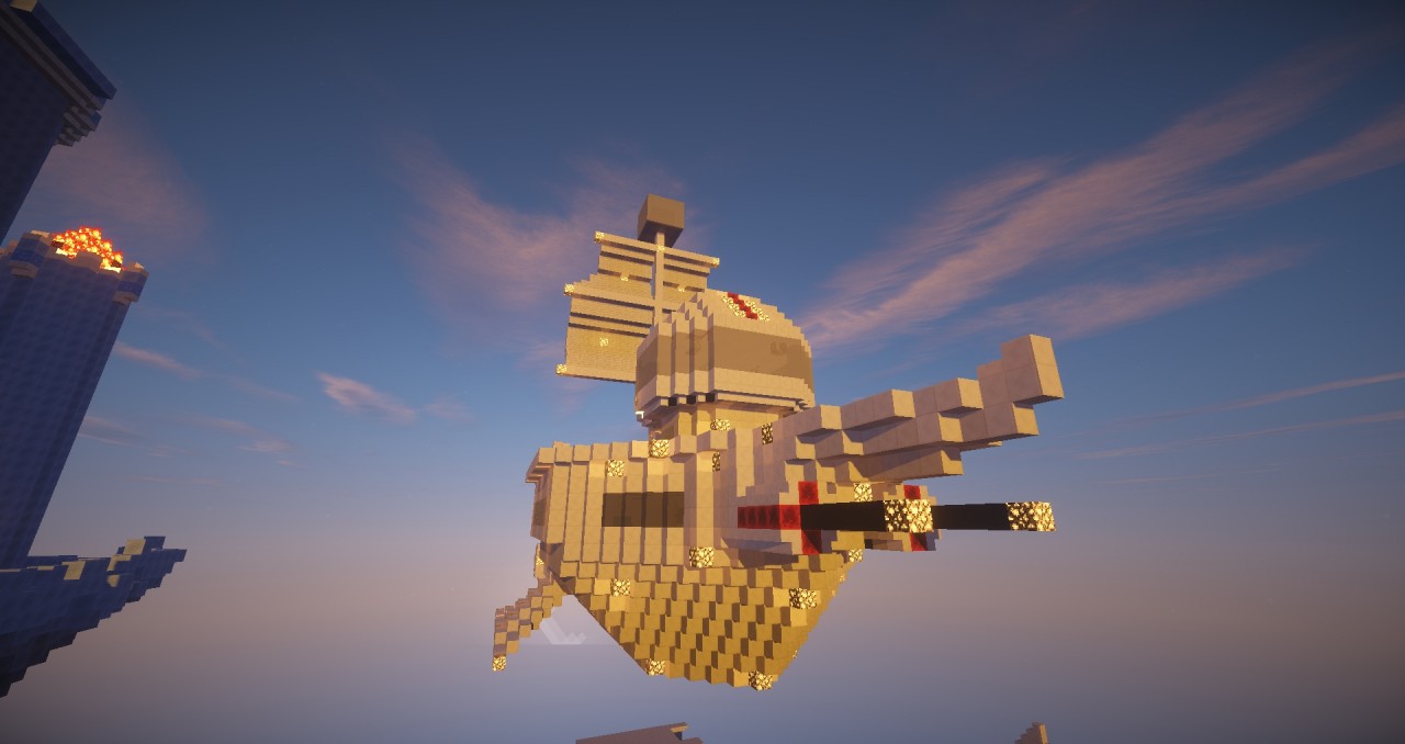 The Sky Phantom - Attack Airship Minecraft Map