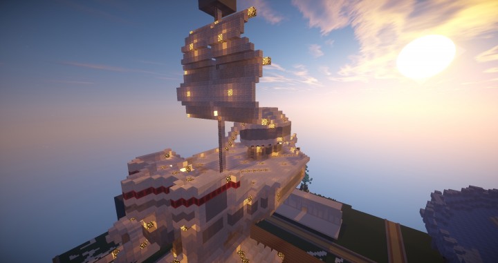 The Sky Phantom - Attack Airship Minecraft Map