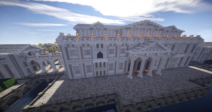 Palace on water Minecraft Map
