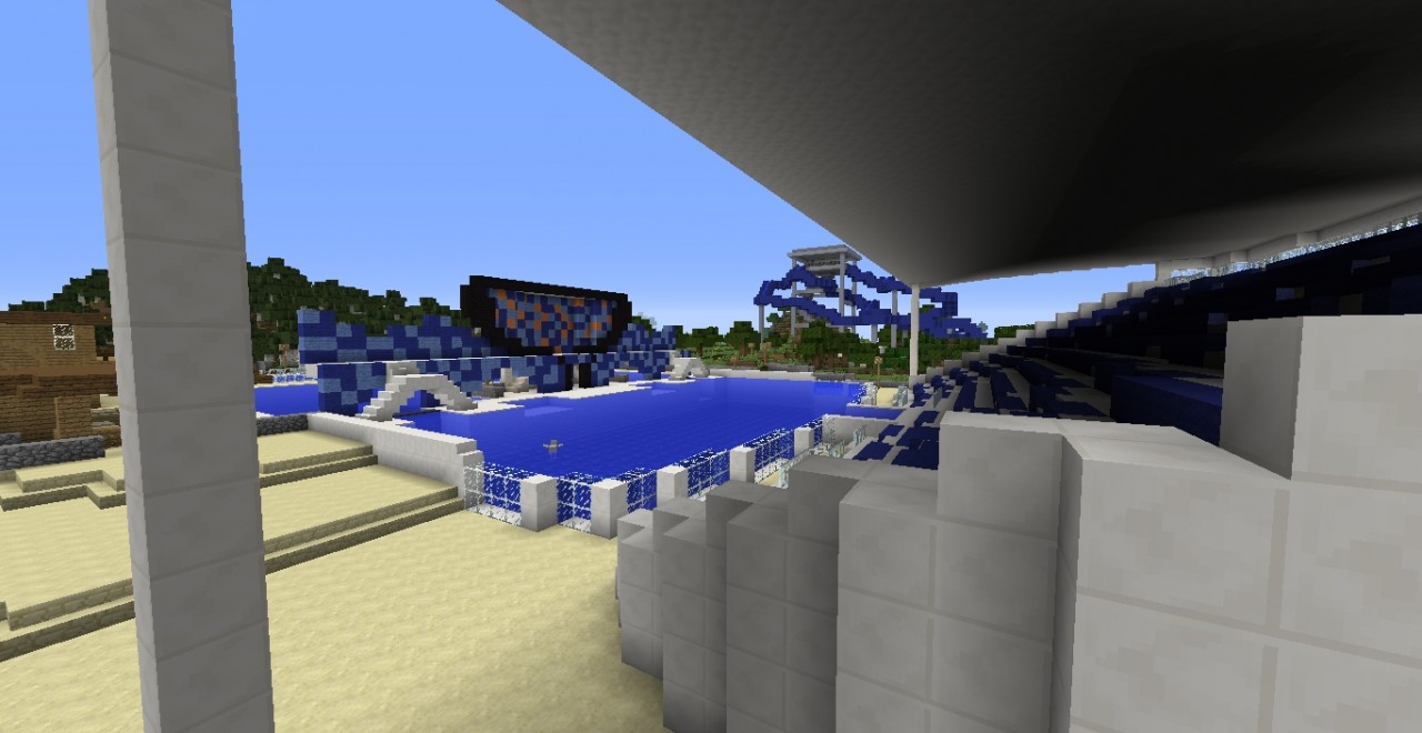Ocean Park: (Theme Park, Waterpark and Seaworld) Minecraft Map