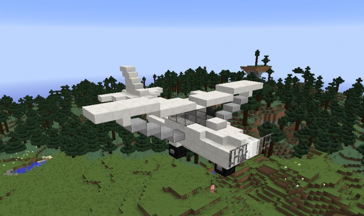 Cessna 172 Minecraft Map