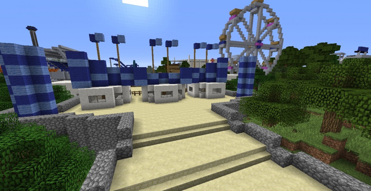 Ocean Park: (Theme Park, Waterpark and Seaworld) Minecraft Map