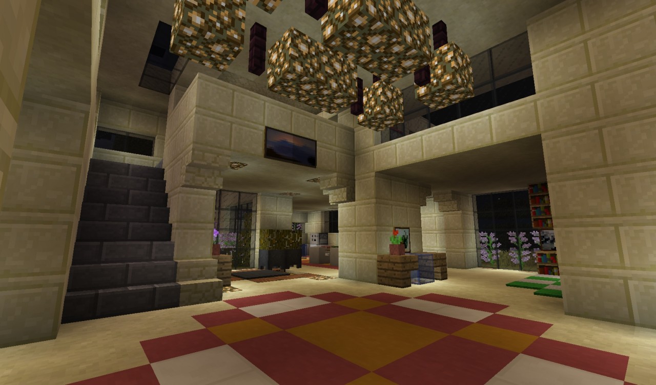 Modern House #2 (Hall Acres) Minecraft Map