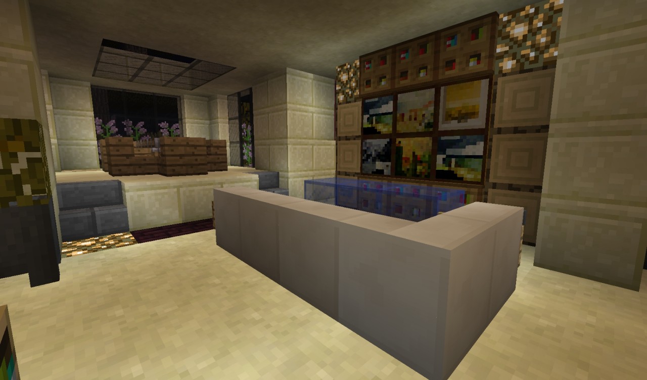 Modern House #2 (Hall Acres) Minecraft Map