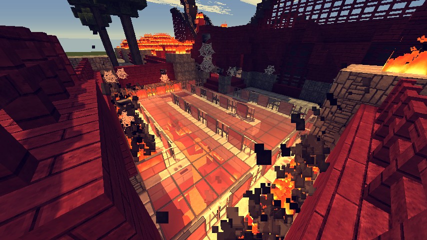 Devil's Den - A Minecraft Roller Coaster Minecraft Map