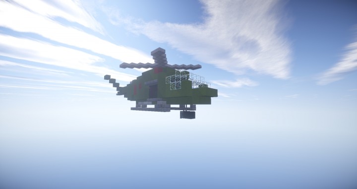 Holcomb Helicopter - Minecraft Build Minecraft Map