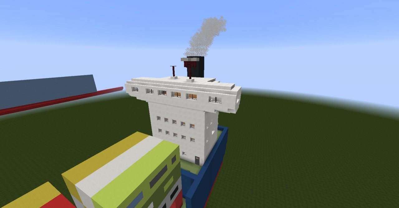 Small Container Ship Minecraft Map