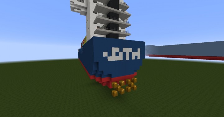 Small Container Ship Minecraft Map