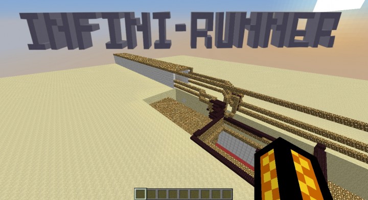 INFINI-RUNNER :: Addictive Fast-Paced Speedrunning Tunnel Minecraft Map
