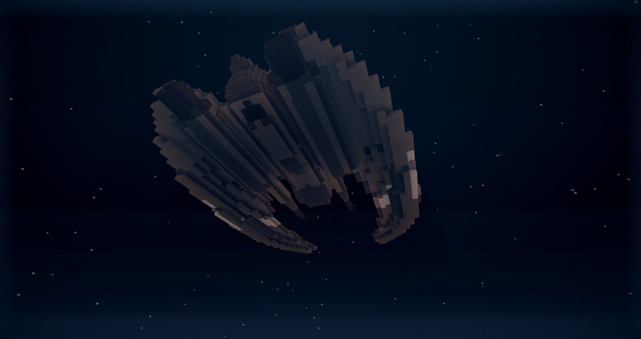 [TimeLapse] Battlestar Galactica - Sylon Raider Minecraft Map