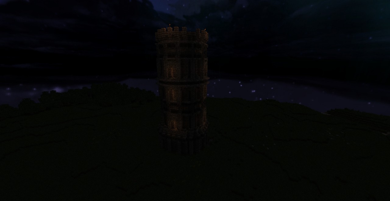Castle defensive tower Minecraft Map
